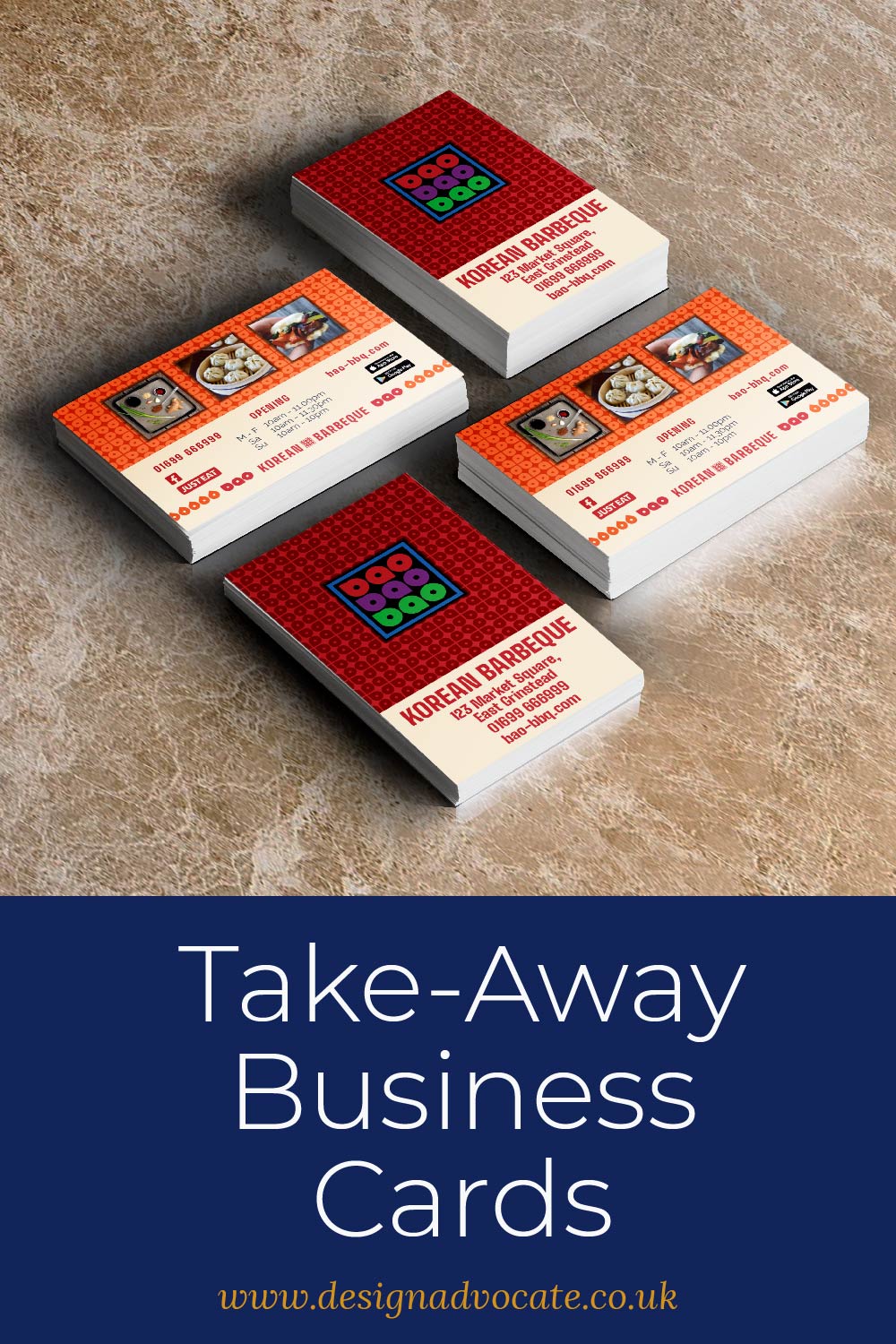 Take-Away Business Card Sample · BDM Design